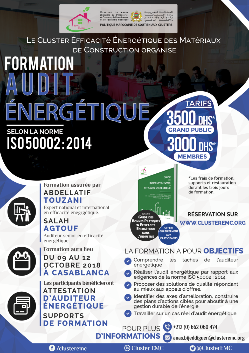 Formation « Audit Énergétique selon la norme ISO 50002 : 2014 ...